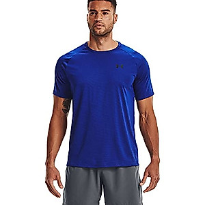 Under Armour Men's Tech 2.0 Novelty Short-Sleeve T-Shirt , Royal (400)/Black , Medium