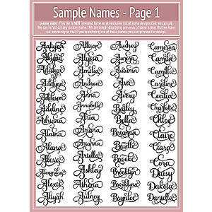 Custom Girls Name Nursery Wooden Sign, Sophia Font Personalized Nursery Decor, New Baby Gift, First Name Wood Cutout, Personalized Kids Room Sign Decor