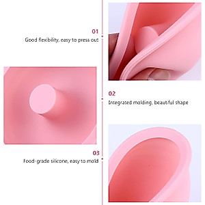 DOITOOL 2Pcs Silicone Baking Molds, Round, 4 inch, Nonstick, Reusable, Easy Cleanup, Assorted Colors