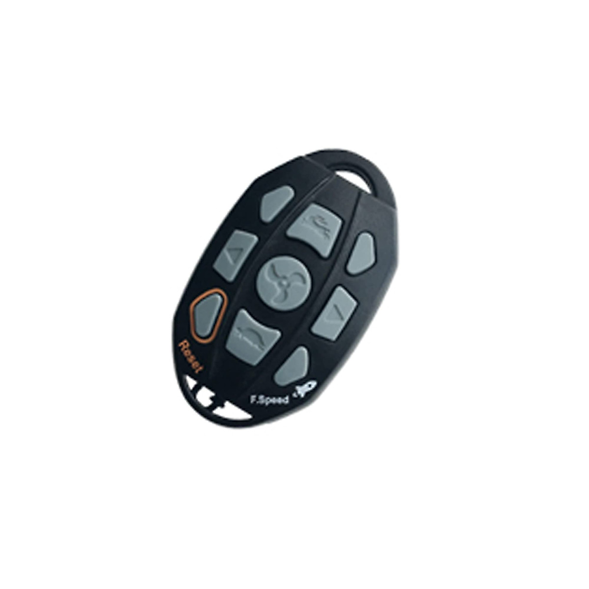 AQUOS Haswing 12V 55LBS 47inch Transom Trolling Motor with Remote Control and Wired Foot Control for Saltwater and Freshwater Fishing, Inflatable Boat, Kayak, Dinghy Small Boat Fishing