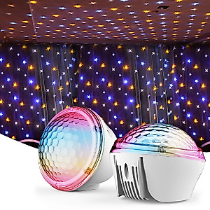 smpufier Star Night Lights,Galaxy Projector,Star Projector,Night Light for Kids Bedroom Decor,Baby Birthday Party Atmosphere Lamps for Home Decoration,Party,Festival Gifts
