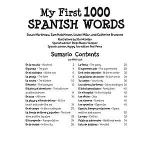 My First 1000 Spanish Words, New Edition: A Search-and-Find Book (Happy Fox Books) Seek-and-Find Adventure and Foreign Language Learning Guide - Spanish Word Association and Pronunciation for Kids 3-5