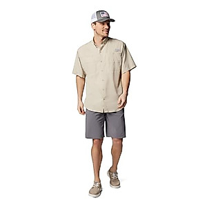Columbia Men's Standard Grander Marlin II Offshore Short, City Grey, 34x10