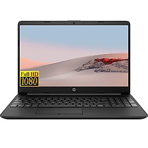 HP Pavilion Laptop (2021 Latest Model), 15.6" FHD Display, Intel Celeron Processor, 32GB DDR4 RAM, 1TB SSD, Online Conferencing, Webcam, HDMI, WiFi, Bluetooth, Windows 10