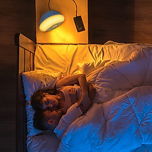 iHome Zenergy Sunrise Bedside Therapy Machine with Bluetooth Speaker, Sunrise Wakeup and USB Charging