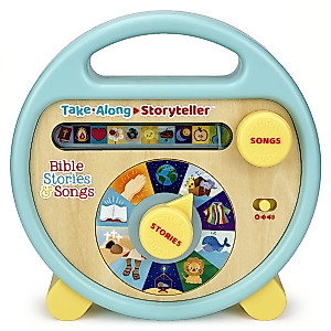 Bible Stories and Songs Interactive Electronic Take Along Storyteller with 11 Books (Little Sunbeams)