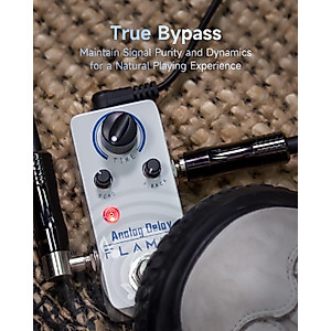 FLAMMA FC17 Analog Delay Pedal Vintage Delay Effects Electric Guitar Pedal True Bypass