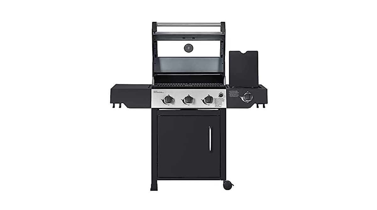 VANSTON Liquid Propane Gas Grill - 3 Burners for BBQ