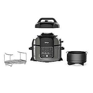 Ninja Foodi OP305 6.5 Quart TenderCrisp Pressure Cooker - Black/Gray