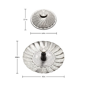 KitchenAid Universal Steamer Basket, 10-Inch, Stainless Steel