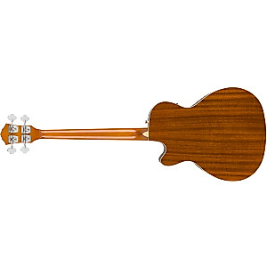 Fender FA-450CE Acoustic Bass, with 2-Year Warranty Sunburst, Laurel Fingerboard