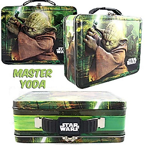 Star Wars Yoda Embossed Metal Lunch Box