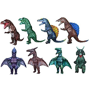 Cleacloud Mini Blower Fan for Dinosaur Costume,Green Upgrade Inflatable Costume Fans Replacement Blow up Blower Potable USB Air Pump