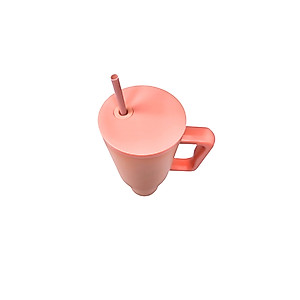 FTB Creative, Wander 40oz Tumbler, Double Wall Stainless Steel, with Lid and Straw (Melon)