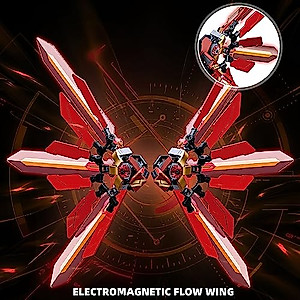 Athena Battle Angel Action Mech Model Set, 511PCS Mecha Action Figure Building Kit, Perfect Cool Robot Gift for Christmas Birthday Reward Surprise | Compatible with Lego Marvel |