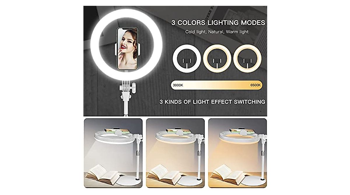 Video Conference Lighting Kit | Selfie Ring Light for Zoom & Streaming