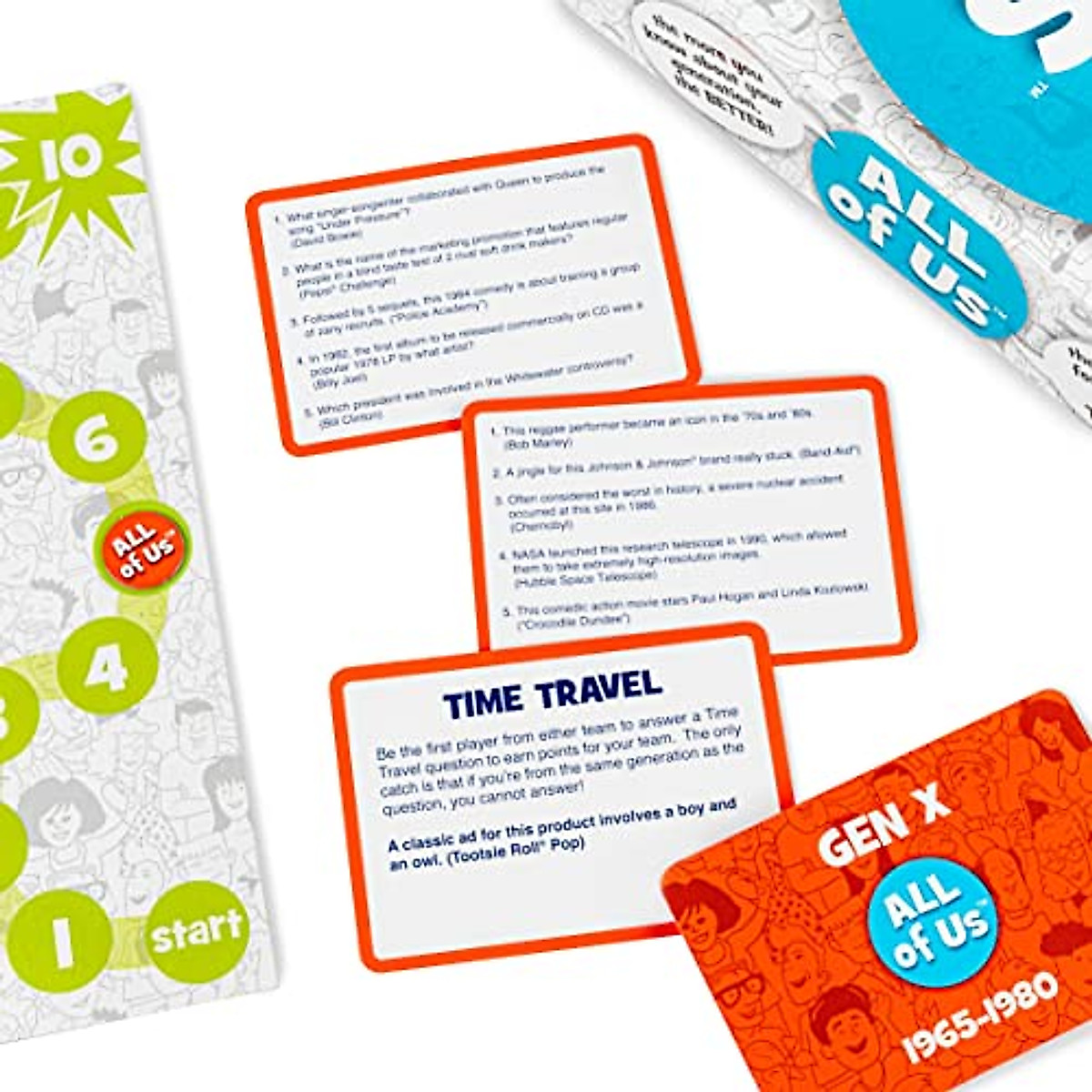 WHAT DO YOU MEME? All of Us - The Family Trivia Game for All Generations - Gen Z, Gen Y, Gen X & Baby Boomers