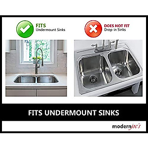 Self-Draining 2 in 1 Silicone Drying Mat and Trivet by Modern Joe's. Premium Space Saving Dish and Glassware Silicone Mat. Made from Food-grade, Dish Washer Safe and Heat Resistant (Gray)