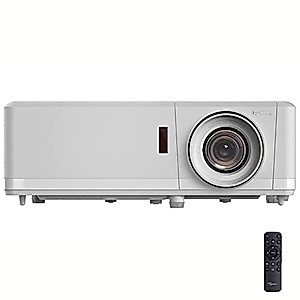Optoma UHZ50 Compact Smart 4K UHD Laser Home Entertainment Projector Bundle with Premium 4 YR CPS Enhanced Protection Pack