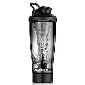 Electric Protein Shaker Bottle, 24 oz USB Rechargeable Blender Bottles, Shaker Bottles for Protein Mixes with BPA Free, Juicer Accessories, Made with Tritan Portable Blender Cup for Protein Shakes