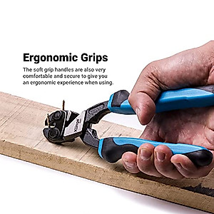 Capri Tools CP40209 40209 Klinge Mini Bolt Cutter, 8", Blue/Black