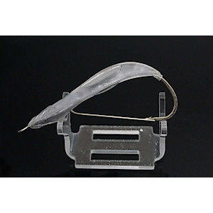 10PCS Unpainted Fishing Lure Blanks 17.49g 8.8cm with 7mm Free Fishing Eye Crankbait Baits Simulation Blank Body Clear Hard Baits Trout Salmon Minnow Lure Popper Lures Topwater Freshwater 8199