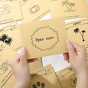 Geosar 20 Pieces Open When Letters Envelopes, University College Gift, Leaving Home Gift, Christmas Gift, Graduation Gift, Custom Going Away Gift, College Daughter Son Gift(Cute)