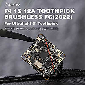 BETAFPV Meteor85 2S Brushless Whoop Drone Quadcopter for FPV Freestyle Flight Indoor Outdoor Fly Up to 7 Minutes with F4 1S 12A AIO Flight Controller 1103 11000KV Motor 2015 2-Blade Propeller-Frsky