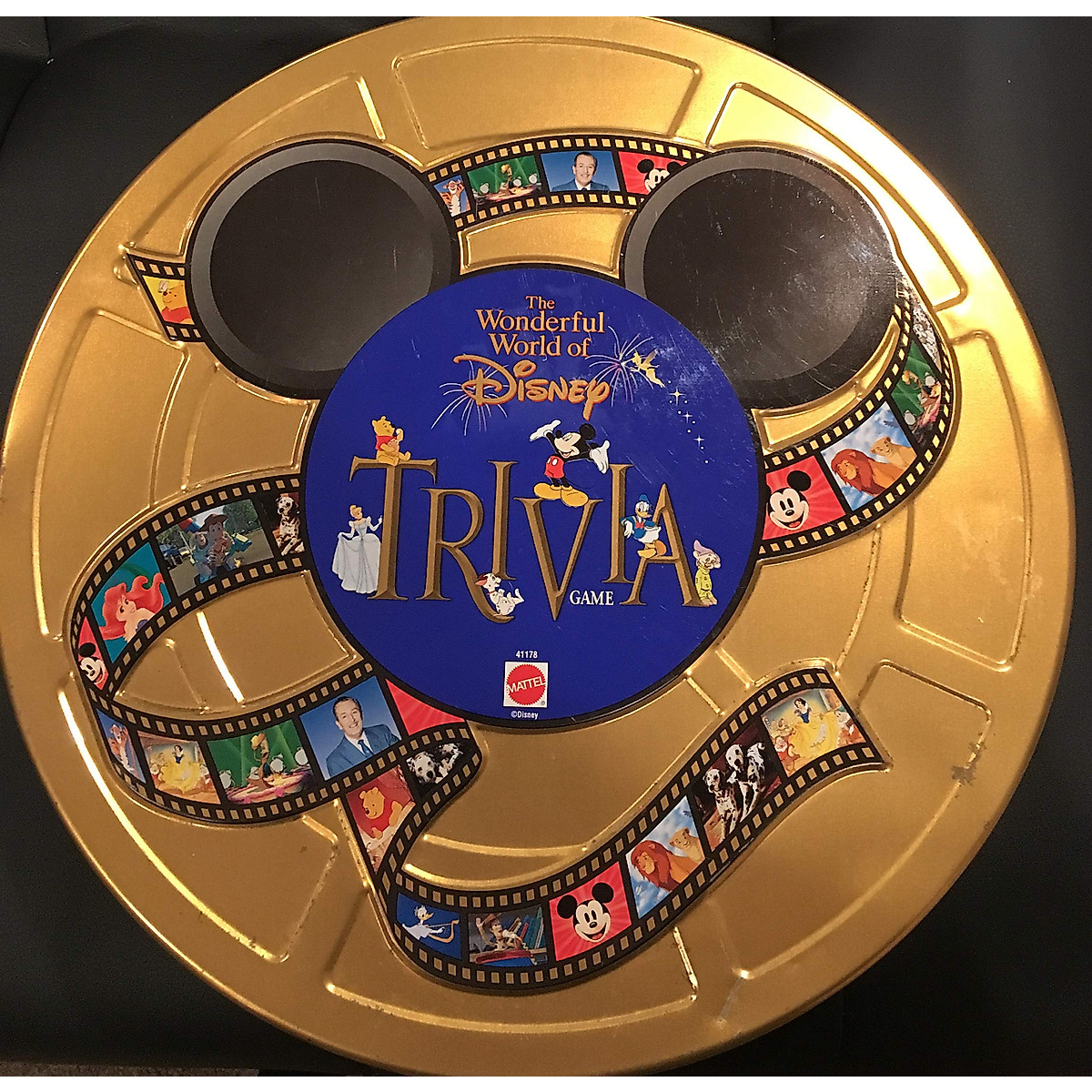 Wonderful World of Disney Trivia Game in Collectible Tin