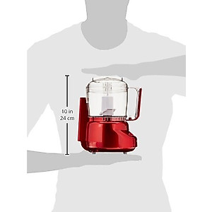 CUISINART Mini Prep Plus Food Processor, 3 Cup, Metallic Red