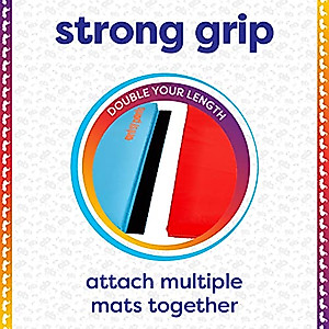 Flybar Antsy Pants Tumbling Mat – Gymnastics Mat, Easy to Clean, Sturdy, Foldable Tumbling Mat for Kids, Padded, Portable, Carrying Handle, Gymnastics Equipment for Activity Play, Vibrant Colors