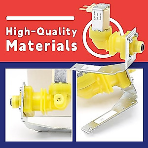 Upgrade 000008483 000009120 Freezer Water Inlet Valve, Compatible with Manitowoc Ice Machines, 000008487 IH9123 33129026 Water Inlet Valve, 120V 60Hz Inlet Valve kit