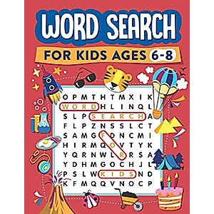 Word Search for Kids Ages 6-8: 100 Word Search Puzzles (Search and Find)
