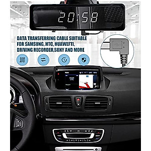 PANPEO Micro USB Extension, 4pack 90 Degree Micro-B Male to Female Extension Cable, Micro USB Left Extension Cable for Computers,Cell Phones,Drones, dashcams, Toy Cars, etc