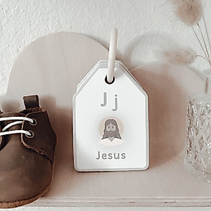 Good Ground Bible ABC Flash Cards Preschool Sunday School Toys Christian Homeschool Alphabet Ring Cards Toddler ABC Phonic Letters & Words