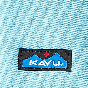 KAVU Go Time Bi-Fold Crossbody Wallet with Rope Strap, Maliblue