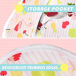 Little Dimsum 3 pack Baby Bibs Waterproof Bib Easy to Clean Feeding Bibs Weaning Bibs Adjustable Closed for Babies Toddlers with Large Pocket 6-36Months(Penguin & Flamingo &Triangle)