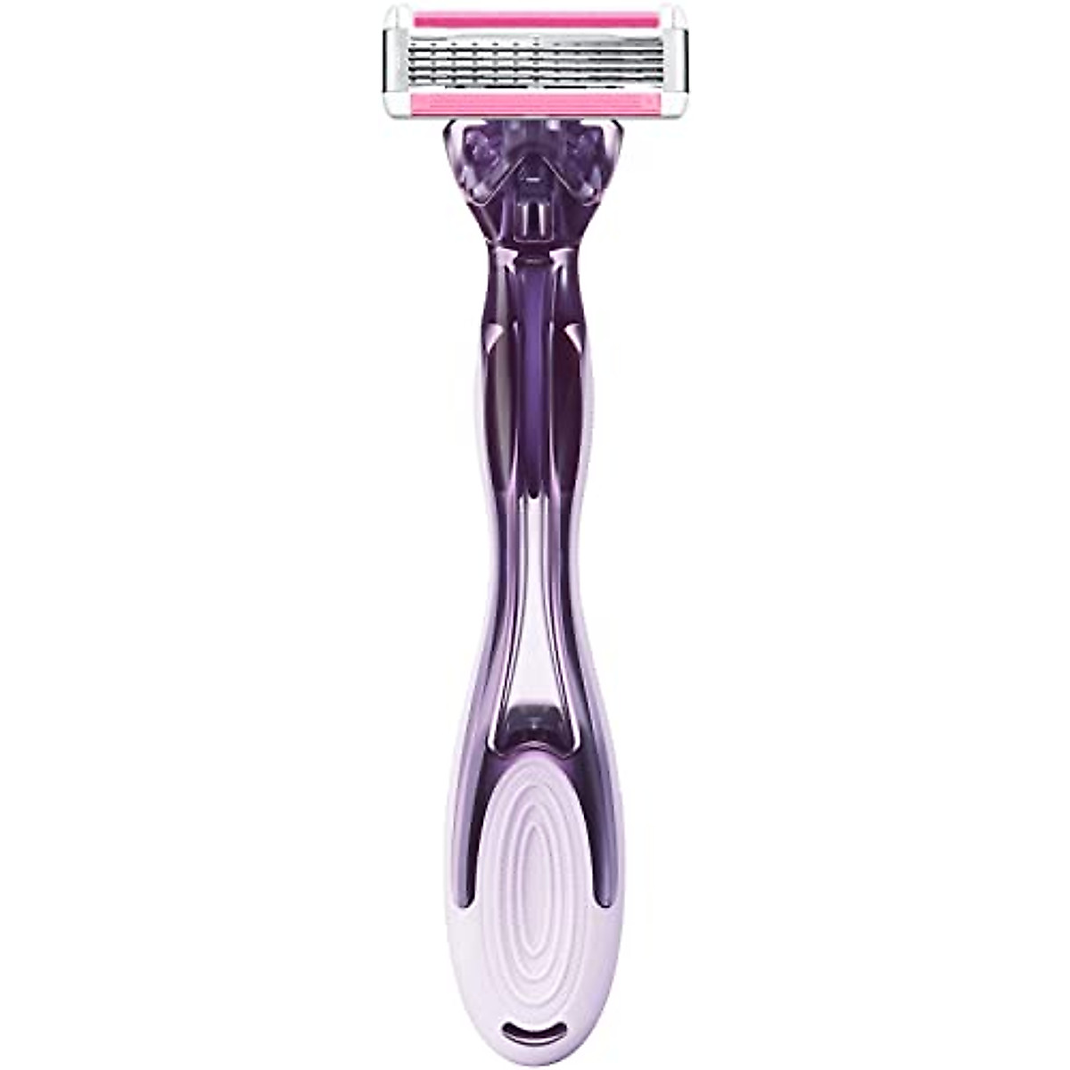 BIC Click 5 Soleil Women's Disposable Razors, 5 Blades With a Moisture Strip For a Smoother Shave, 1 Handle and 3 Cartridges, 4 Piece Razor Set
