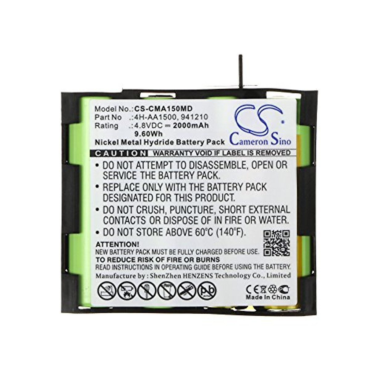 Replacement Battery for Compex 4H-AA1500 941210, Compex Mi Mi-Sport MI-Fitness Runner Enegry Mi-Ready Vitality PerformanceE Mi-Ready FIT Sport Elite Enegry Edge US Theta 500,PerformanceE Mi-Ready