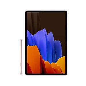 Samsung Galaxy Tab S7, 11 inches, 128GB, Wi-Fi, Mystic Bronze (Renewed)