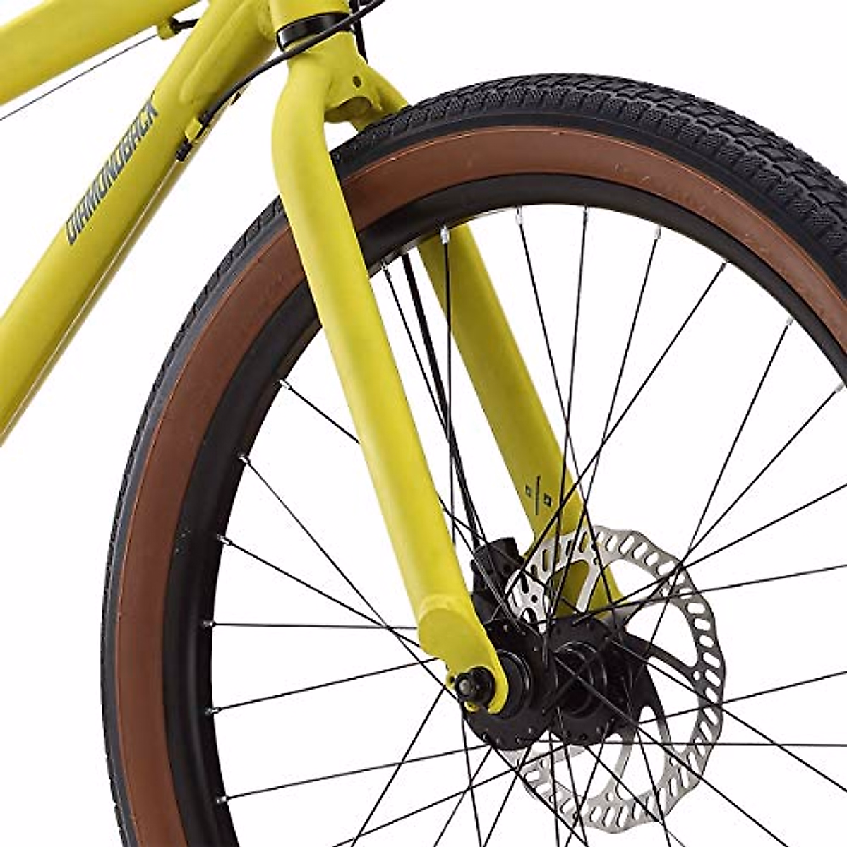 Diamondback Division 24 Bicycle, Saffron Yellow Matte