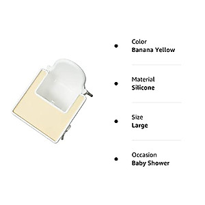 Ireka Baby Placemat Compatible with IKEA High Chair Antilop Tray Placemat Accessories, Chabchabi (Banana Yellow)