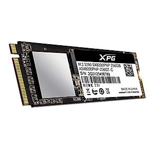 XPG SX8200 Pro 256GB 3D NAND NVMe Gen3x4 PCIe M.2 2280 Solid State Drive R/W 3500/3000MB/s SSD (ASX8200PNP-256GT-C)
