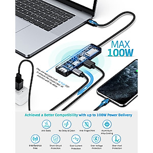 Hiearcool 11IN1 Docking Station and 7IN1 USB C Hub, USB-C Laptop Docking Station, Type C Adapter