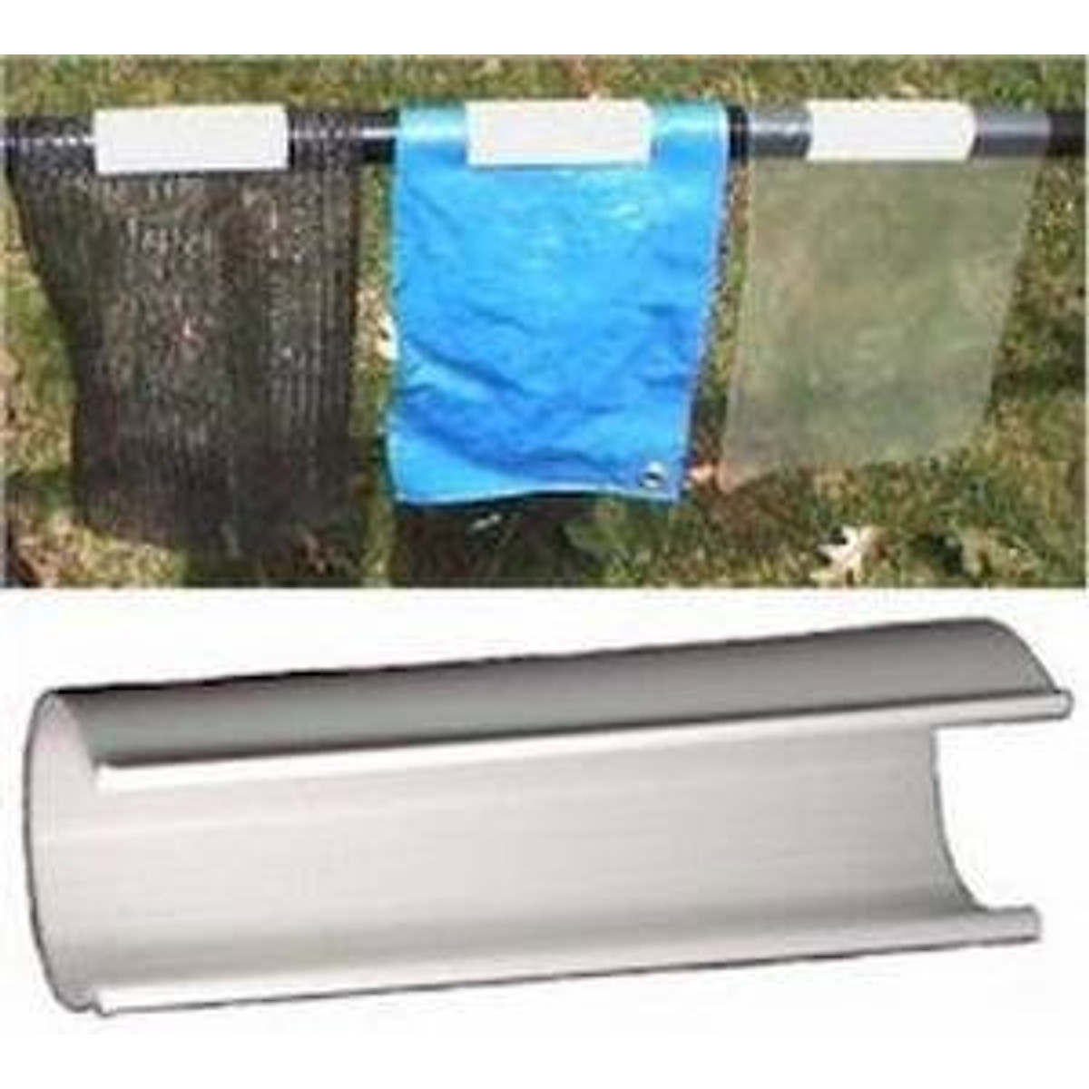 Snap Clamp EZ White 1/2 Inch X 4 Inches Wide for 1/2 PVC Pipe 10 per Bag