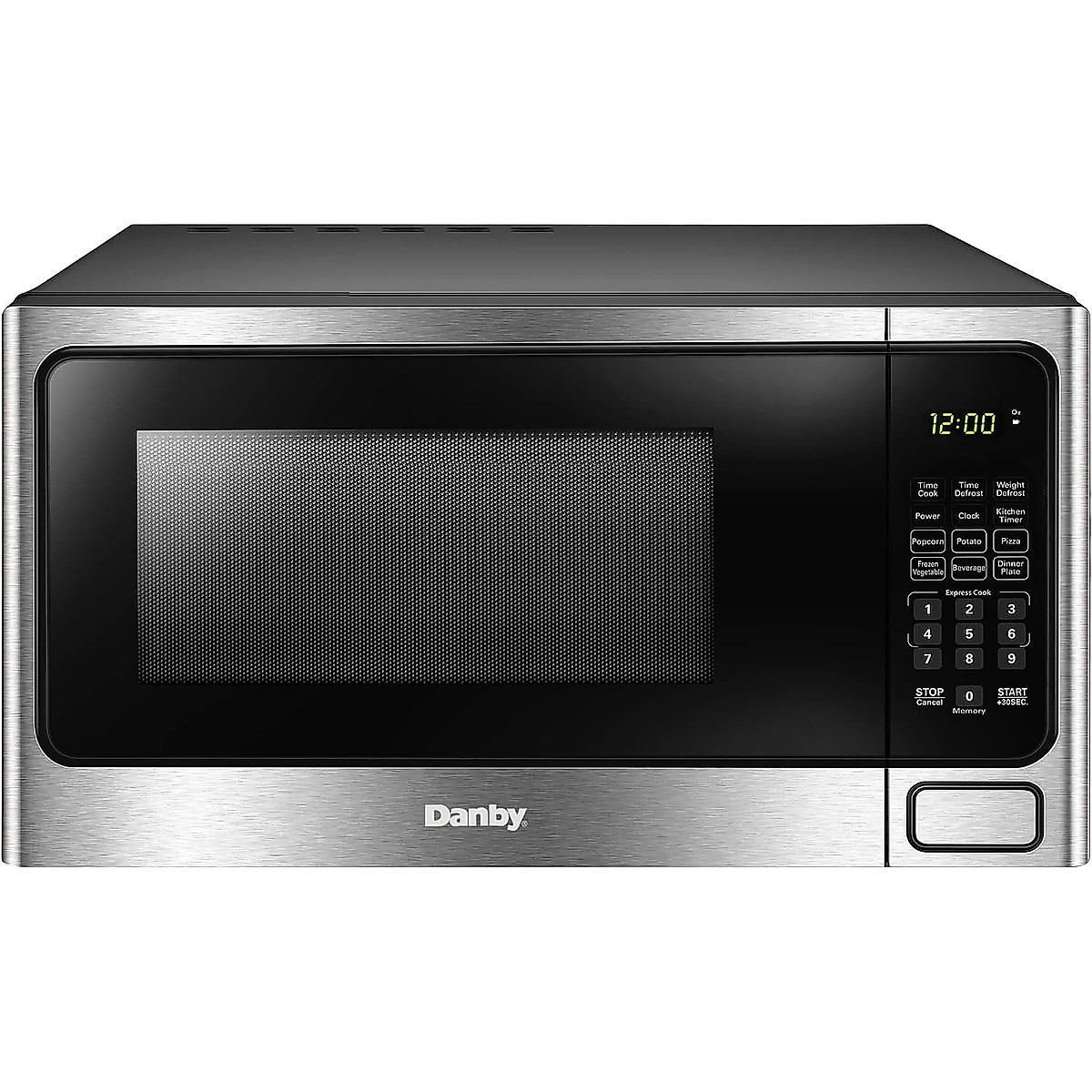 Danby DDMW1125BBS Designer Countertop Microwave, Stainless Steel