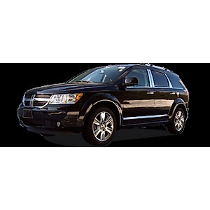 QAA Part LP49945 is a 1 Piece Stainless Steel License Plate Bezel That is Compatible with The Dodge Journey 2009-2020