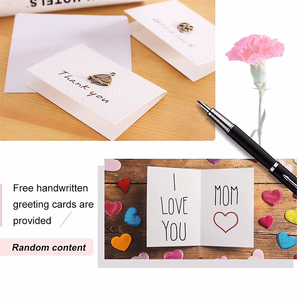 BAUMA AUTO Mothers Ring Personalized S925 Mothers Rings with 3 Simulated Birthstones for Grandmother Mother Meaningful Anniversary Rings for Women Wife (Rose gold)