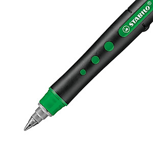 STABILO Bionic Black Pen, Fine, Green