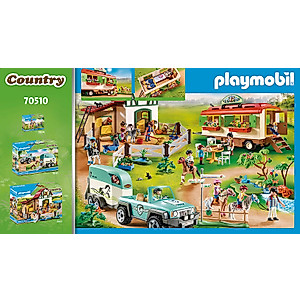 Playmobil Pony Shelter with Mobile Home